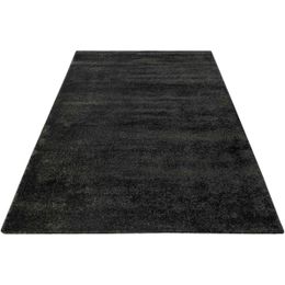 Teppich Esprit, B:160cm H:18mm L:225cm, grau, Kunstfaser, Wohnzimmer, Teppiche, "California ESP-22937", sehr weicher dichter Flor, Wohnzimmer,