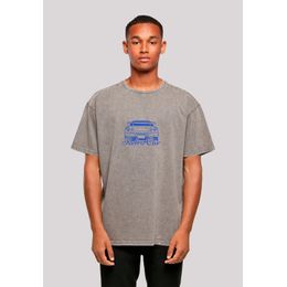 F4NT4STIC Herren T-Shirt "Retro Car Oversize Japanese Streetstyle"asphalt, Gr. S, Obermaterial: 100% Baumwolle, Shirts, Japan Streetwear Styles