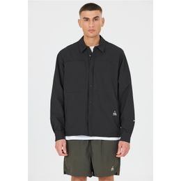 SOS Herren Outdoorjacke "Salonga", schwarz, Gr. S, unifarben, 92% Polyamid, 8% Elasthan, Jacken, in winddichter Qualit&auml;t