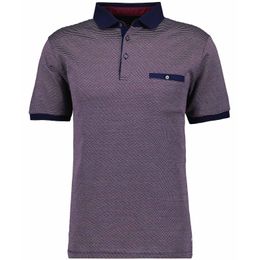 Ragman Herren Poloshirt, blau, Gr. L, Piqu&eacute;, Baumwolle, Shirts