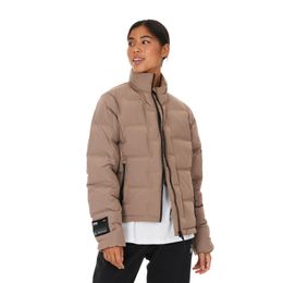 SOS Damen Outdoorjacke "Alagna", braun, Gr. S, unifarben, 100% Polyester, Jacken, mit angenehm warmem Futter