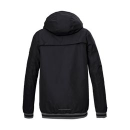 Killtec Jungen Funktionsjacke "KOS 153 BYS JCKT", schwarz, Gr. 128, Obermaterial: 100% Polyester;Futter: 100% Polyester, Jacken, Modischer,