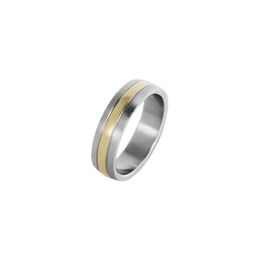 Adelia&acute;s ADELIA ́S Herren Fingerring "Herren Ring aus Edelstahl", 70, Edelstahlsilber, Edelstahl, Fingerringe