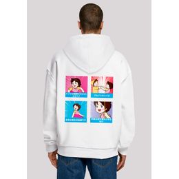 F4NT4STIC Herren Kapuzenpullover "Heidi Logo Heroes of Childhood", wei&szlig;, Gr. XXL, Obermaterial: 100% Baumwolle, Pullover, Nostalgie, Retro Print,