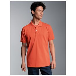 TRIGEMA Herren Poloshirt "TRIGEMA Poloshirt DELUXE Piqu&eacute;", orange, Basic, Gr. XL, 100% Baumwolle, Shirts