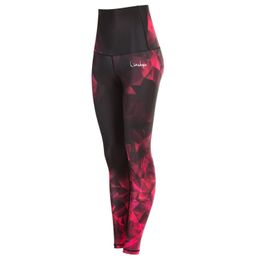 WINSHAPE Damen Leggings "Functional Power Shape HWL102", rot, Gr. L, 80% Polyester, 20% Elasthan, Hosen, High Waist mit Bauch-Weg-Effekt
