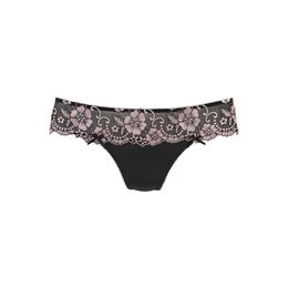 Lascana Damen String "Wanda Dessous", Gr. 48, rosa, Microtouch, Obermaterial: 80% Polyamid, 12% Polyester, 8% Elasthan, Unterhosen, mit Stickerei