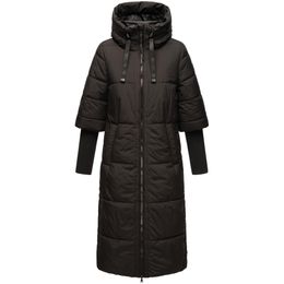 Navahoo Damen Steppmantel "Ciao Miau XIV", schwarz, Gr. XXL, Oberstoff: 100% Polyester. Futter: 100% Polyester. Wattierung: 100% Polyester.