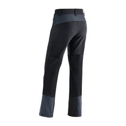 Maier Sports Damen Funktionshose "Ofot Hyb W", grau, Gr. 42, Oberstoff 1: 47% Polyamid, 45% Polyester, 8% Elasthan / Oberstoff 2: 52% Polyamid, 39%