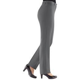 CLASSIC Damen Webhose, grau, Gr. 255, unifarben, 95% Polyester, 5% Elasthan, Hosen