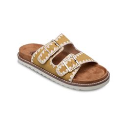 Roxy Damen Sandale "Hyndira", Gr. 6gelb sun, Obermaterial: 93% Synthetik/7% Metall, Futter: 100% Textil, Laufsohle: 100% EVA., Schuhe