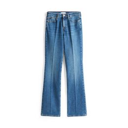 Tommy Hilfiger Damen Bootcut-Jeans "DNM FLO BOOTCUT RW", blau, Gr. 34, unifarben, Denim/Jeans, Obermaterial: 99% Baumwolle, 1% Elasthan, Jeans