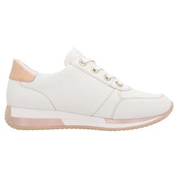 Remonte Damen Keilsneaker, Gr. 40, bunt, Leder, kontrastfarbene Details, Schuhe, Freizeitschuh, Halbschuh, Schn&uuml;rschuh in schmaler Form