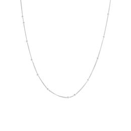 Elli Halskette Basic Kette, Kugel Damen Gr&ouml;&szlig;e 45 silber