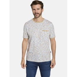 Babista Herren Rundhalsshirt "T-Shirt ORIELLO", wei&szlig;, Gr. XL, Obermaterial: 57% Baumwolle CO. 43% Viskose CV., Shirts