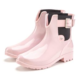 Vivance Damen Gummistiefelette "Herbststiefelette", Gr. 39, rosa, Obermaterial: 100% PVC. Decksohle: 100% Textilmaterial. Futter: 100%