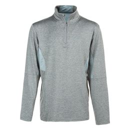 Endurance Kinder Strickpullover "Lanbark", gr&uuml;n, Gr. 128, unifarben, 85% Polyester, 15% Elasthan, Pullover, aus atmungsaktivem 4-Wege-Stretch