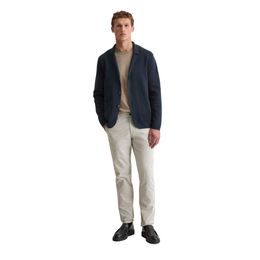Marc O'Polo MARC O'POLO Herren Stricksakko, blau, Gr. XXL, Strick, Obermaterial: 100% Baumwolle, Sakkos, regular fit, aus Bio-Baumwolle