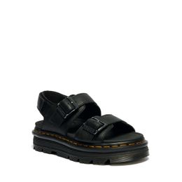 Dr. Martens Damen Sandalette "Zebzag", Gr. 37schwarz, Leder, Schuhe, Festival Sandale, Chunky Sandal, Riemchensandale, dicke Profilsohle