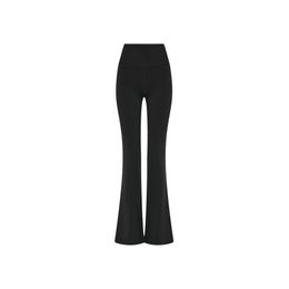 Chinohose "Girlfriend Collective Trouser Float", Damen, Gr. L, Normalgr&ouml;&szlig;en, schwarz, Obermaterial: 90% Polyester, 10% Elasthan, Girlfriend Collective, Hosen Chinohose