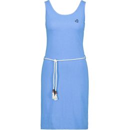 alife and kickin ALIFE & KICKIN Damen Sommerkleid "Damen JenniferAK A", blau, Gr. L, 60% Baumwolle, 40% Polyester, Kleider