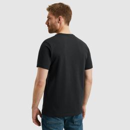 PME-Legend PME LEGEND Herren T-Shirt, schwarz, Gr. L, Jersey, Obermaterial: 95% Baumwolle, 5% Elasthan, Shirts, klassischer Rundhalsausschnitt