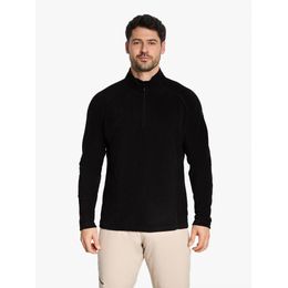 Ziener Herren Fleecepullover "JUSEI-Z midlayer man", schwarz, Gr. 58, Obermaterial: 100% Polyester, Sweatshirts