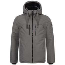 Herren Winterjacke "ASMori", grau, Gr. XL, Alessandro Salvarini, Obermaterial: 100% Polyester; Innenseite: 100% Polyester, Jacken, mit warmem