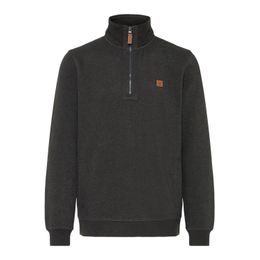 Blend Herren Troyer "Troyer BHPomes", grau, Gr. XL, Obermaterial: 60% Baumwolle CO. 40% Polyester PES., Pullover