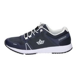 Lico Herren Sneaker "Freizeitschuh Basildon", Gr. 42, blau, Synthetik, Schuhe