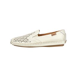 Pikolinos Damen Slipper "Pikolinos Slipper Leder", Gr. 37wei&szlig;, Leder, Schuhe