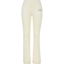 Fubu Damen Stoffhose "Fubu Damen"sanftes wei&szlig;, Gr. S, 93% Polyester, 7% Elasthan, Hosen
