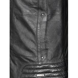 Maze Damen Lederjacke "Morelia", schwarz, Gr. S, Obermaterial: 100% Lammleder. Futter: 100% Baumwolle. &Auml;rmelfutter: 100% Polyester, Jacken