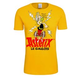 logoshirt Herren T-Shirt "Asterix Le Gaulois", bunt, Gr. L, bedruckt, 100% Baumwolle, Shirts, mit Asterix- und Zaubertrank-Print