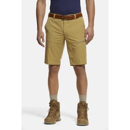 MEYER Herren Outdoorhose "Arran", braun, Gr. 58, unifarben, 88% Polyamid, 12% Elasthan, Hosen, mit Shirt-Stopper