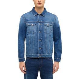 Mustang Herren Outdoorjacke "Herren Style Dallas Jacket", blau, Gr. S, unifarben, 100% Baumwolle, Jacken