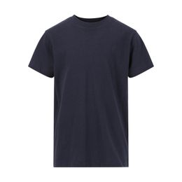 ZIGZAG Jungen Funktionsshirt "Story", blau, Gr. 110, unifarben, 100% Baumwolle, Shirts, mit atmungsaktiver Eigenschaft