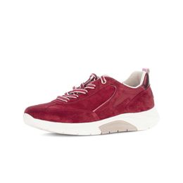 Gabor Damen Sneaker "Sneaker low", Gr. 35,5, rot, Schuhe