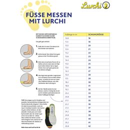 Lurchi M&auml;dchen Sandale "Filia", Gr. 29, blau, Leder, Textil, Veloursleder, Schuhe, Klettschuh mit Sternen, Gr&ouml;&szlig;enschablone zum Download