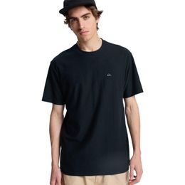 Quiksilver Herren Sporttop "Slub Roundneck"schwarz, Gr. XL, Obermaterial: 100% Baumwolle., Tops