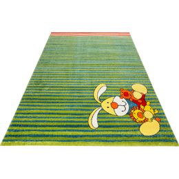 Kinderteppich Sigikid "Semmel Bunny" Gr. 1, gr&uuml;n, B:80cm H:13mm L:150cm, Kunstfaser, Teppiche, Kinderteppich