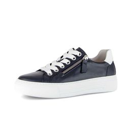 Gabor Damen Sneaker "Sneaker low", Gr. 39blau, Schuhe