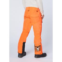 Chiemsee Herren Skihose, orange, Gr. 46, 100% Polyester, Hosen