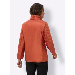 Classic Basics Damen Steppjacke, rot, Gr. 46, unifarben, 100% Polyester, Wattierung:100% Polyester, Jacken