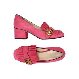 Gucci Halbschuh Damen Gr&ouml;&szlig;e 35.5 Second Hand pink