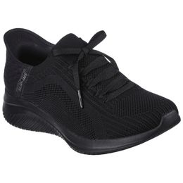 Skechers Damen Slip-On Sneaker "ULTRA FLEX 3.0", Gr. 41, schwarz, Textil, Schuhe, Slipper, Freizeitschuh mit Slip Ins-Funktion f&uuml;r leichten Einschlupf
