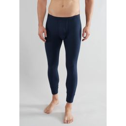 G&ouml;tzburg G&Ouml;TZBURG Herren Thermoleggings "Thermo", Gr. 8, blau, Jersey, Obermaterial: 55% Baumwolle, 40% Polyester, 5% Elasthan, unifarben, Hosen, w&auml;rmend, mit