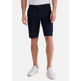 Stooker Men Herren 5-Pocket-Jeans "Chino Bermuda", blau, Gr. 40, Twill, 98% Baumwolle, 2% Elasthan, Jeans, Comfort Slim Fit Casual Clean Wash Twill