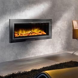 Wodtke feel the flame No.1 prime Swarovski Elektrokamin, mit keramischem Glutbett, 025 115,