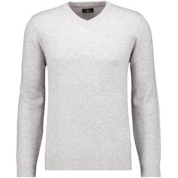 Ragman Herren Rundhalspullovergrau, 011, Gr. XXL, 90% Wolle 10% Kaschmir, Pullover